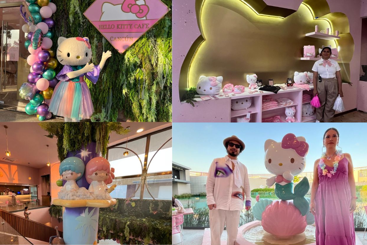 Llega Hello Kitty Cafe a Cancún para atraer turismo